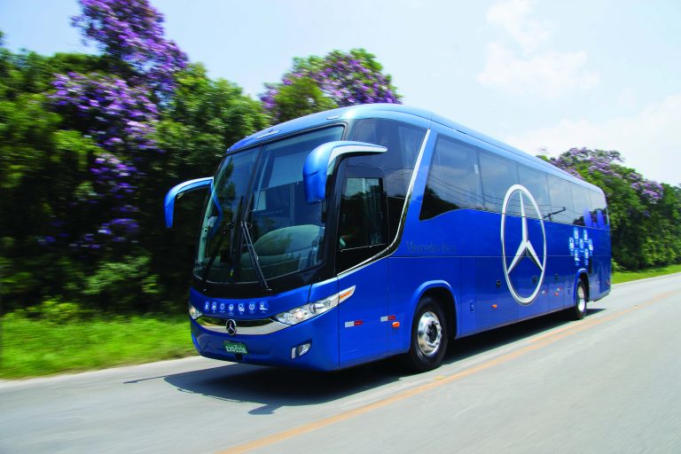 Mercedes introduz padrão europeu de segurança no O-500 - Transporte Mundial
