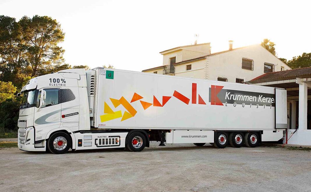 Volvo FH 100% elétrico leva sete dias para rodar 3 mil km na Europa ...