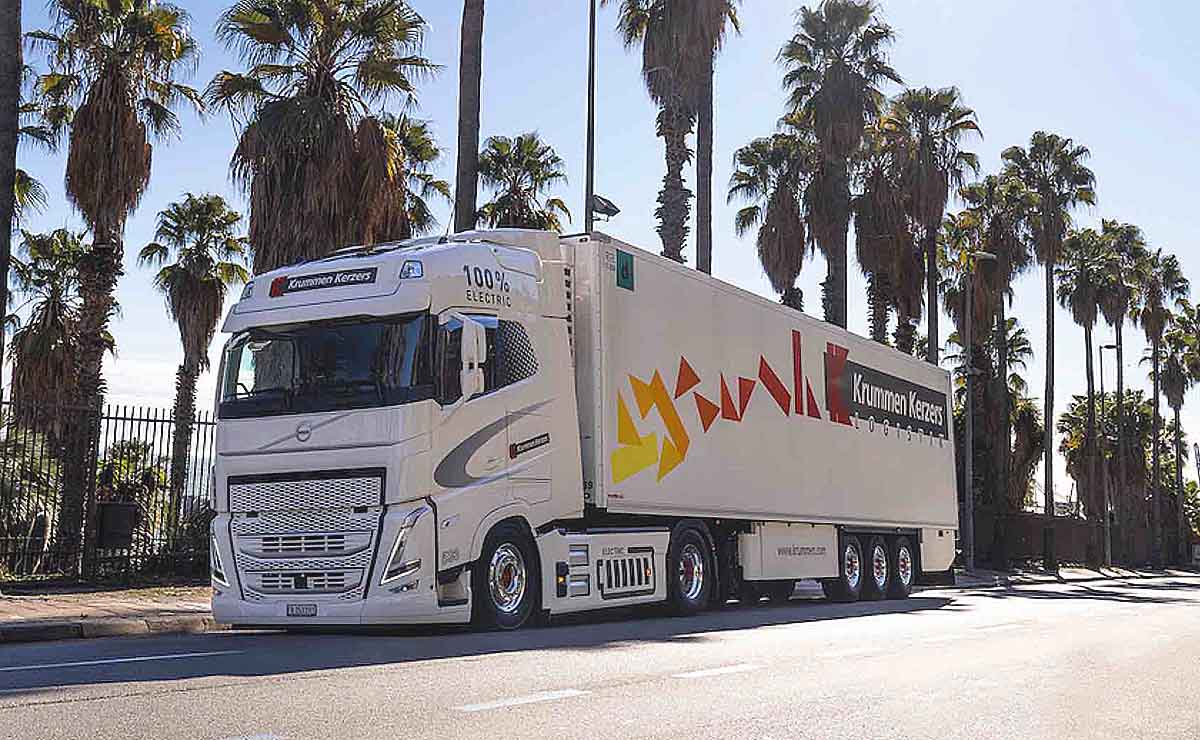 Volvo FH 100% elétrico leva sete dias para rodar 3 mil km na Europa ...