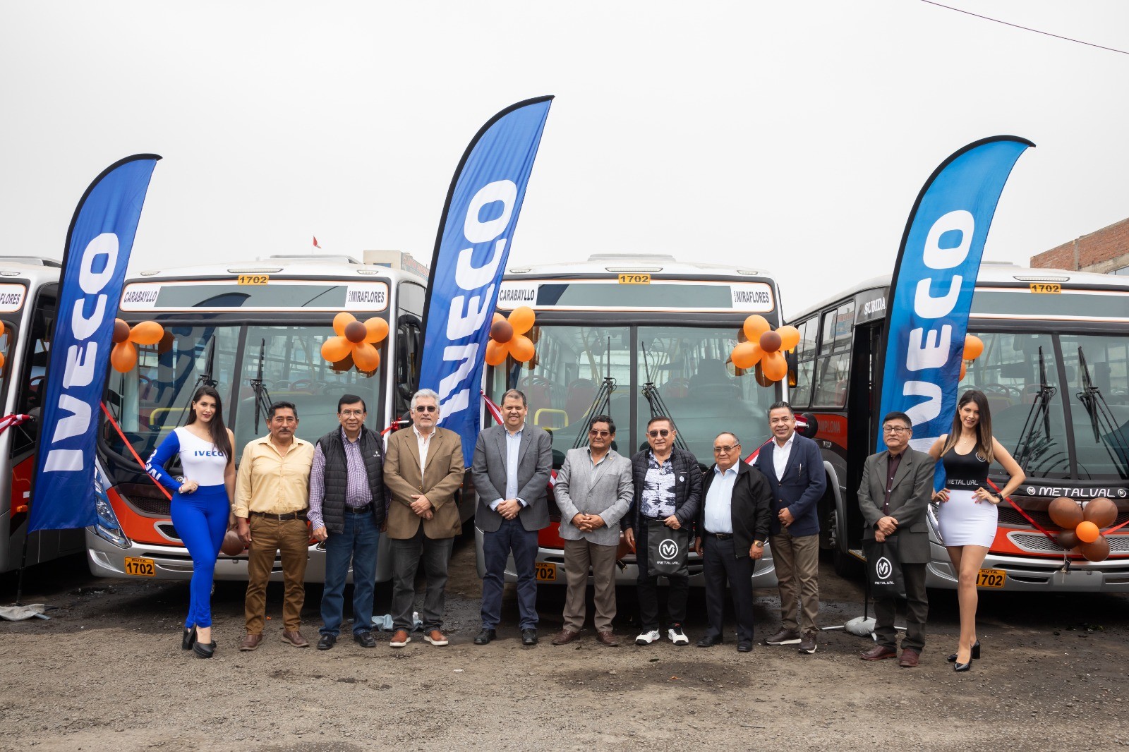 Novos Iveco Bus chegam ao transporte urbano no Peru - Transporte Mundial