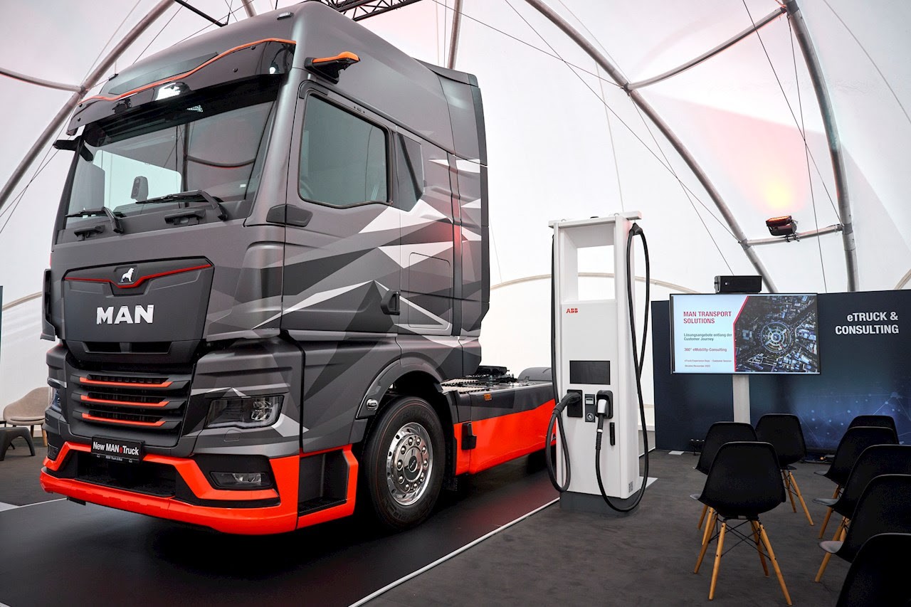 MAN Truck & Bus e ABB E-mobility se unem - Transporte Mundial
